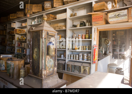 Interior of Boone Store and Warehouse general store in Bodie State ...