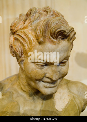 A Close Up Of A Worn And Weathered 'Paris' Painted On A Wall In Paris ...