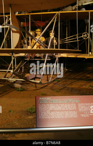 Wright Brothers' Military Flyer of 1909. Photograph Stock Photo - Alamy