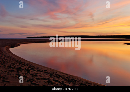 Au Train Bay, Lake Superior, Upper Peninsula, Michigan Stock Photo - Alamy