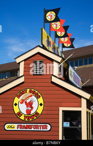Hot Dog Stand, Seattle Waterfront, Washington State, USA Stock Photo ...