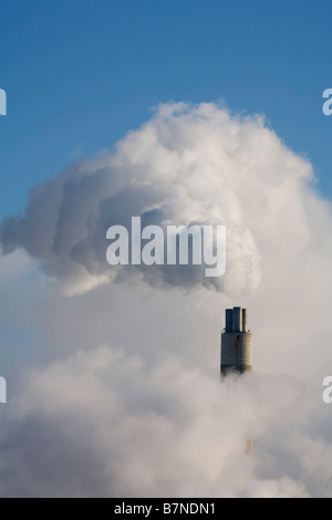 Detroit, Michigan - The trash to energy incinerator, which burned ...