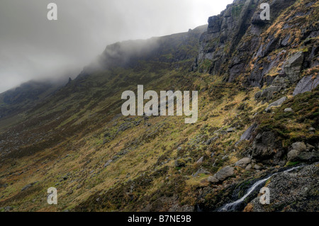fog foggy weather comeragh mountains waterford ireland scenic ...