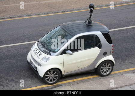 CCTV camera car and traffic enforcement vehicle parked in central ...