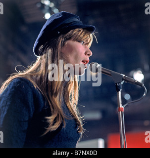 FRANCOISE HARDY French pop singer in 1964 Stock Photo - Alamy