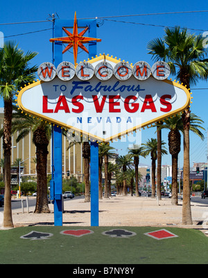 Las Vegas Welcome Sign Stock Photo - Alamy