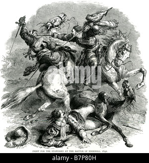 Battle of Edgehill, Warwickshire, 23 October 1642, the first pitched ...