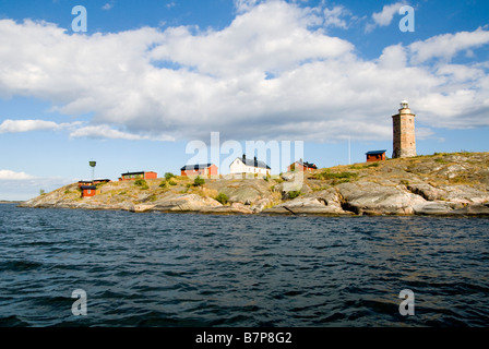 A lighthouse, Gronskar, Stockholm archipelago, Sweden Stock Photo - Alamy