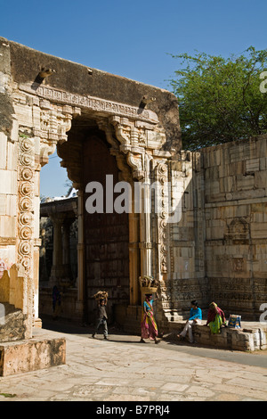 Entrance of the Chittorgarh fort Chittorgarh Rajasthan India Stock ...