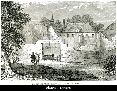 Battle of Waterloo - Hougoumont ruins - Château d'Hougoumont ...