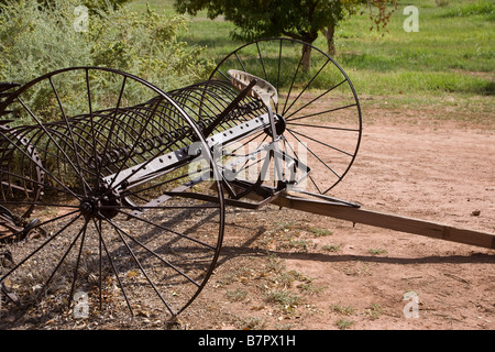 A dump hay rake Stock Photo - Alamy