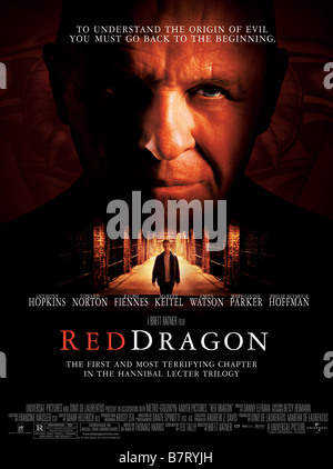 USA. Anthony Hopkins and Edward Norton in a scene from (C)Universal Pictures film: Red Dragon ...