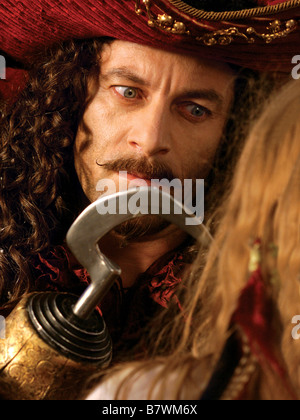 PETER PAN JASON ISAACS as Captain Hook, RICHARD BRIERS [right] as Smee ...