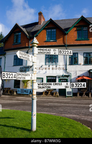 Exford, Exmoor, Somerset, England, UK Stock Photo - Alamy
