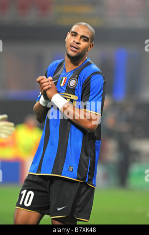 Adriano Inter OCTOBER 1 2008 Football UEFA Champions League Group B ...