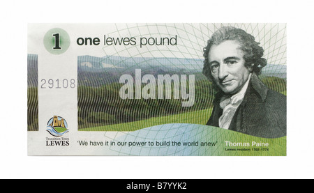 A Lewes pound note Stock Photo - Alamy