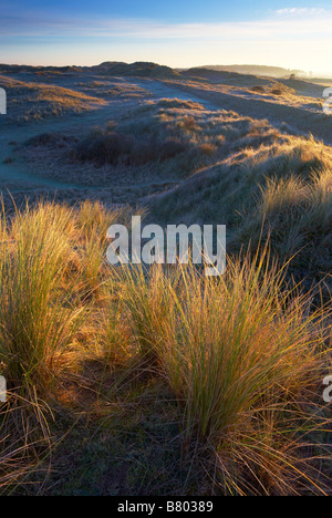 Beach sunrise at Burnham Overy Staithe in Norfolk England Stock Photo ...