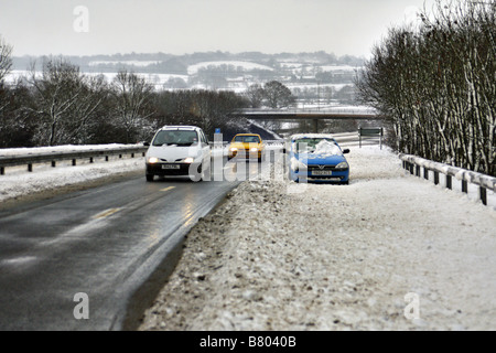 North Devon Link Road A361 Barnstaple to Tiverton Main Road Traffic ...