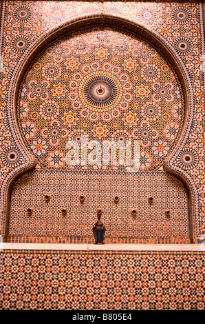 old traditional Moroccan zellije tiles, Ceramic Zellije tile-mosaic ...