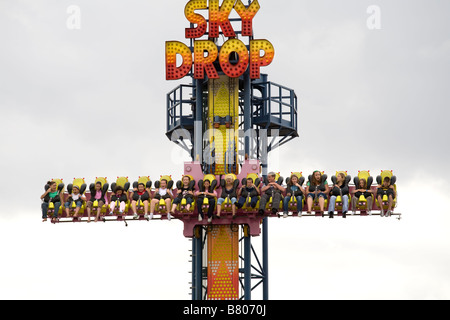 Skydrop ride at Adventure Island. Southend. Essex. England. UK Stock Photo - Alamy