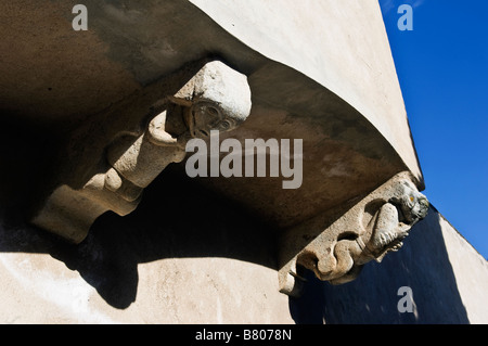 Caryatids in the medieval castle of Alvito Alentejo Portugal Stock ...