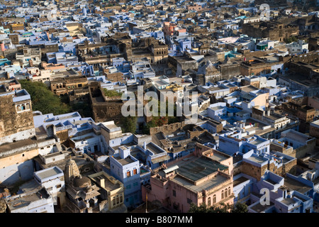Aerial view of Bundi city, India Stock Photo - Alamy