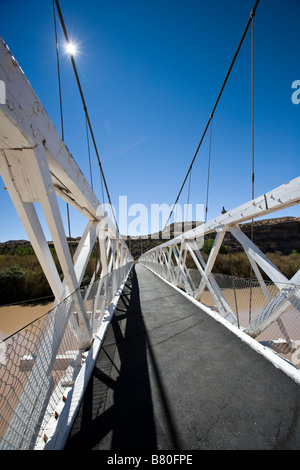 Dewey Suspension Bridge, constructed in 1916, is Utah's longest ...