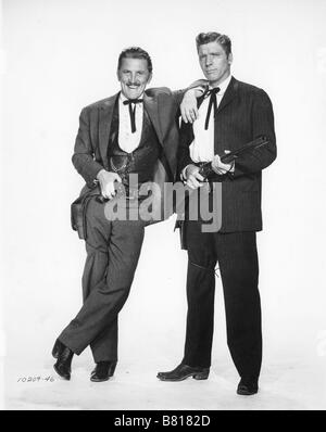 1957 , USA : Kirk Douglas and Burt Lancaster in GUNFIGHT AT THE O.K. CORRAL ( Sfida all' OK ...