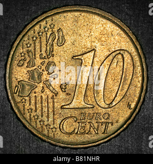 Ten euro cents Stock Photo - Alamy
