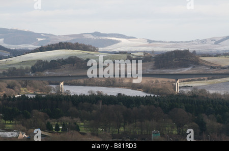 Friarton Bridge, M90 over the River Tay, Perth, Scotland, UK Stock ...