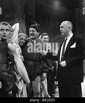 Otto Preminger, Richard Widmark & Jean Seberg Film: Saint Joan (USA/UK ...