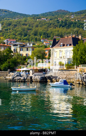 The Croatian fishing village of Ika along the Adriatic coast Stock ...