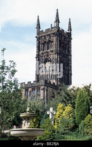 The Collegiate Church of St Peter Wolverhampton UK Stock Photo - Alamy