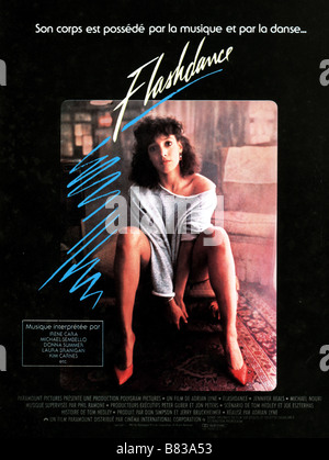 JENNIFER BEALS POSTER, FLASHDANCE, 1983 Stock Photo - Alamy