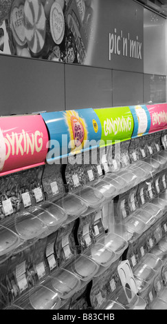 Pick n Mix sweet counter Stock Photo - Alamy
