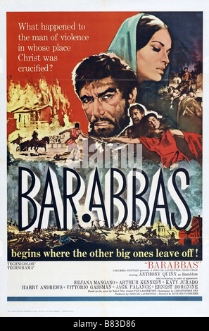BARABBAS, Anthony Quinn, 1962 Stock Photo - Alamy