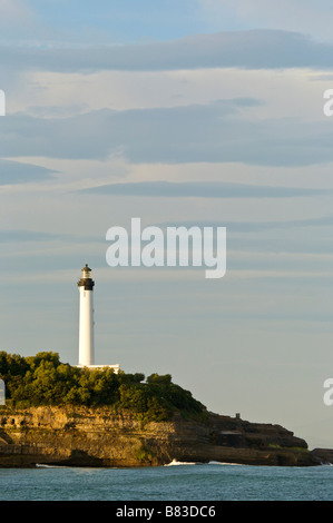 Lighthouse of Biarritz, France Stock Photo - Alamy