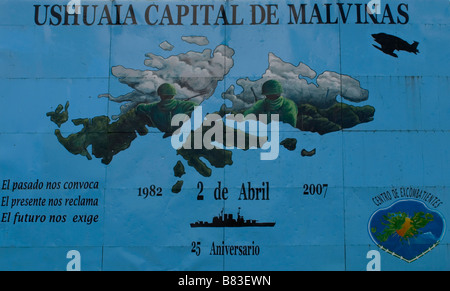 Falklands war 25th anniversary Stock Photo - Alamy