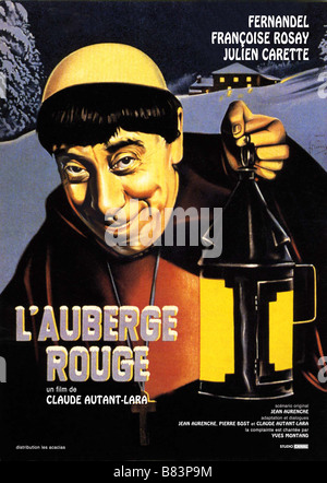 L'Auberge rouge The Red Inn Year: 1951 - France Fernandel, Didier d'Yd ...