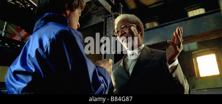 JAMES MCAVOY, MORGAN FREEMAN, WANTED, 2008 Stock Photo - Alamy