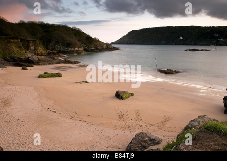 Mill bay beach. East Porltlemouth Devon UK Stock Photo - Alamy