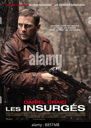 DANIEL CRAIG POSTER, DEFIANCE, 2008 Stock Photo - Alamy