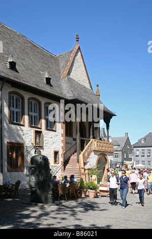 Deutschland, Niedersachen, Harz. Stadt Goslar, Kaiserpfalz Goslar Stock ...