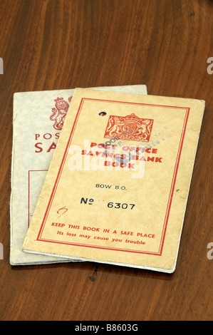 1950 s Post Office Savings Bank Book Stock Photo - Alamy