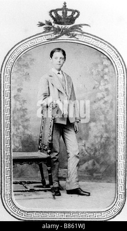 Photograph of King Gustav V of Sweden (1858-1950) with the Swedish ...