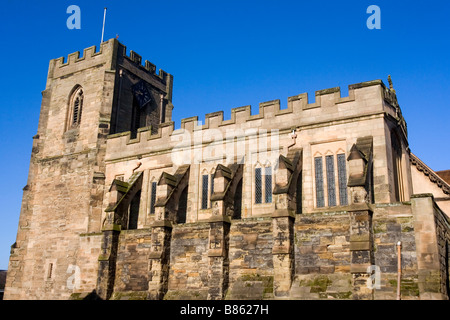 St James Chapel West Gate and Lord Leycester hospital at sunrise in ...