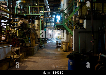 The fish meal processing plant in Burgeo, Newfoundland Stock Photo - Alamy