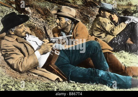 RANDOLPH SCOTT and JOEL McCREA in GUNS IN THE AFTERNOON (UK) / RIDE THE ...