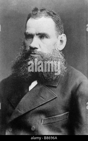 Portrait of Léon Tolstoï (1828-1910 Stock Photo - Alamy