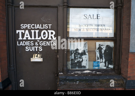 Old Fashioned Tailor's Shop Stock Photo - Alamy
